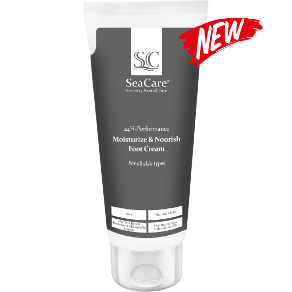 24H-Performance Moisturize & Nourish Foot Cream, 100 ml, SeaCare | SeaCare