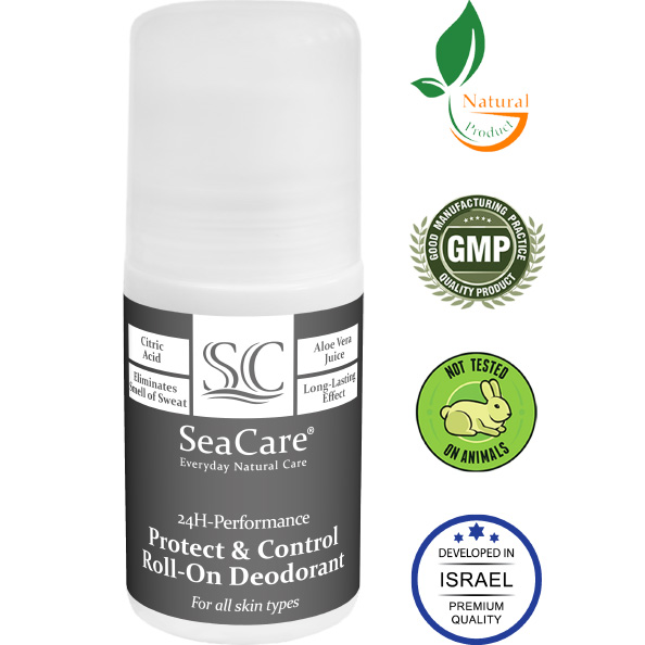 24H-Performance Protect & Control Roll-On Deodorant, 50 ml, SeaCare ...